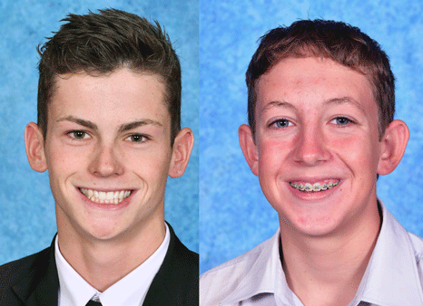 Australia Day Awards - Ryan Green, Jayden Redfern - St Edward's College
