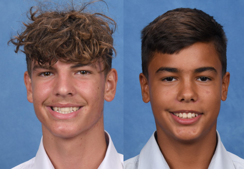 Wilheim and Kaine Hieber - St Edward's College