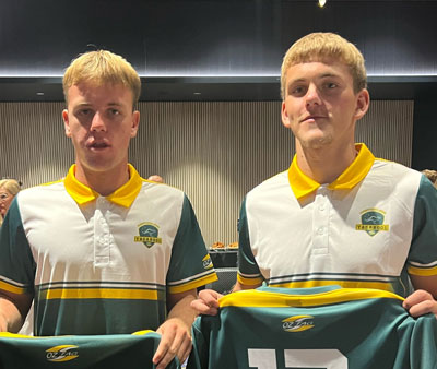 Riley Turner and Sam Flakus - St Edward's College