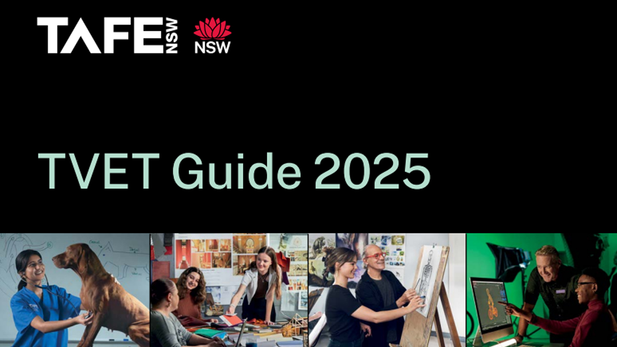 Careers - TAFE NSW TVET 2025 Guide - St Edward's College