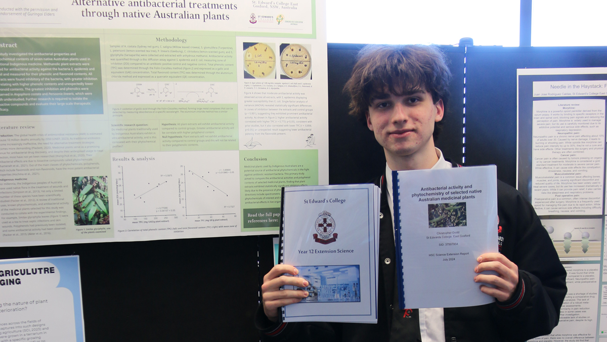 Science Research Projects - St Edward's College